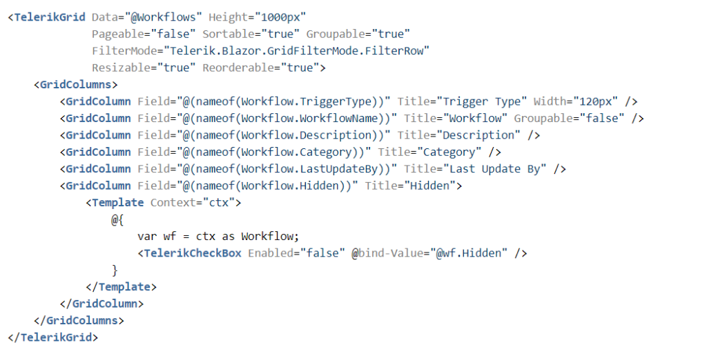 Blazor – Telerik UI Components – AKABI
